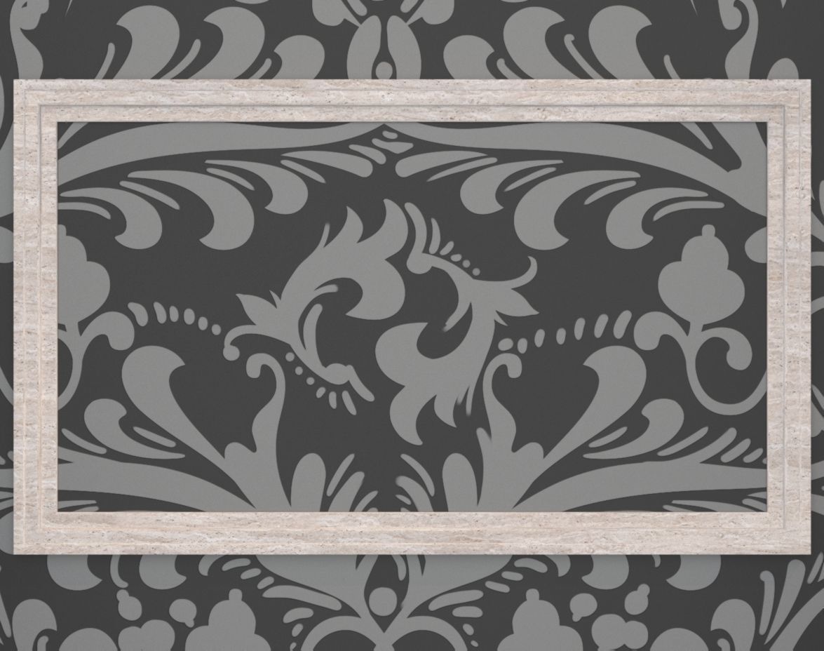 marble cornice 3D model | CGTrader