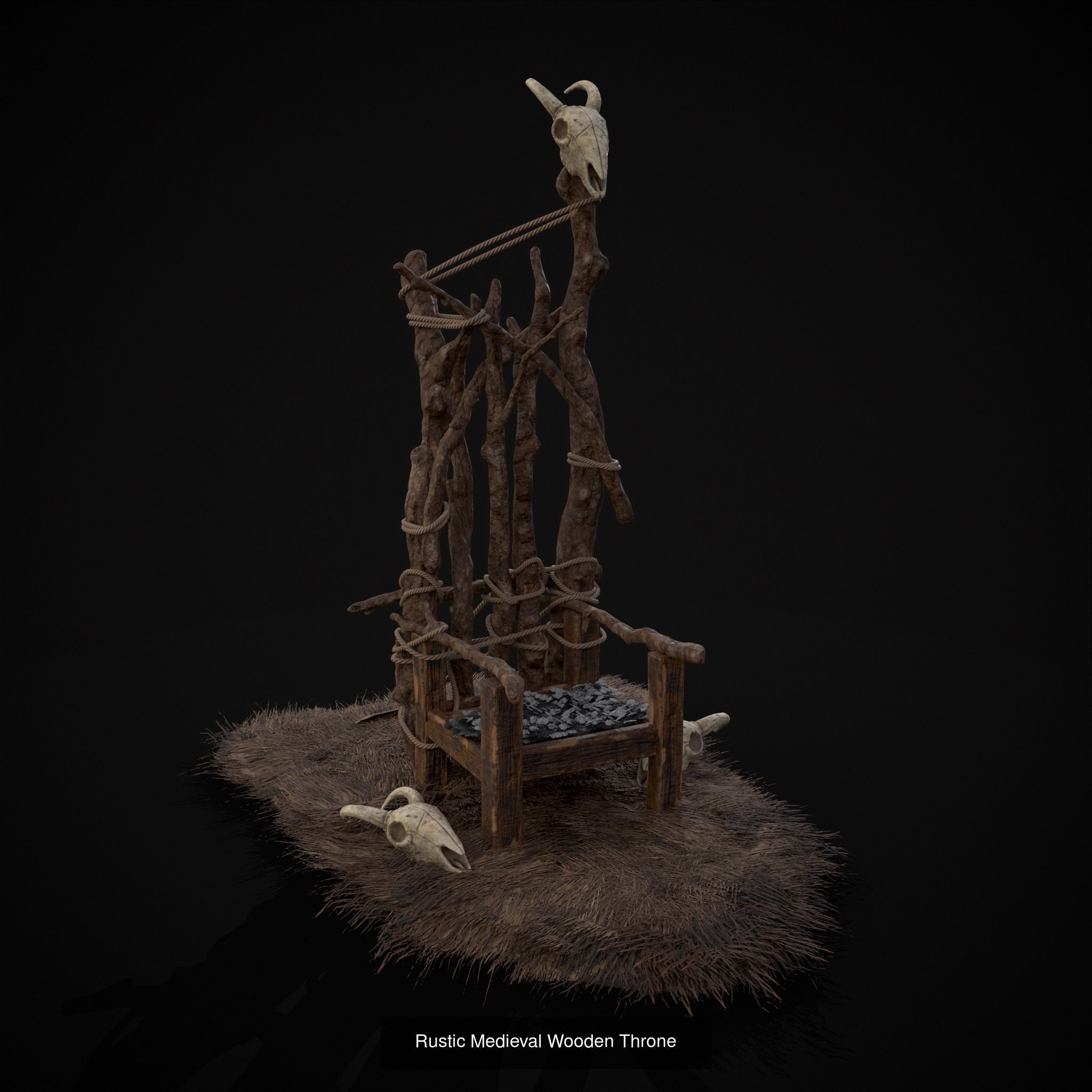 Four Thrones 3D Model Collection | CGTrader