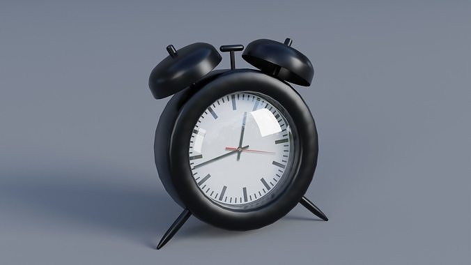 3D model Alarm clock VR / AR / low-poly | CGTrader