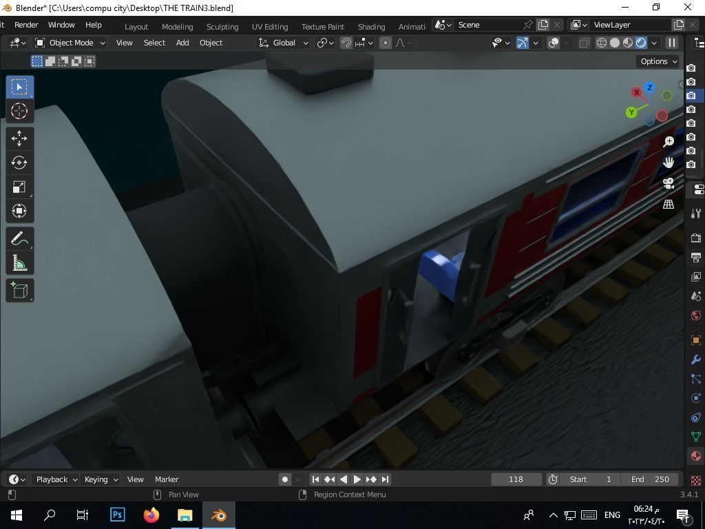 the authentic egyptian train in the alexandrian style free 3D model | CGTrader