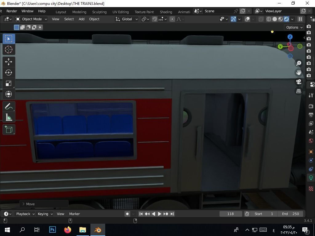 the authentic egyptian train in the alexandrian style free 3D model | CGTrader