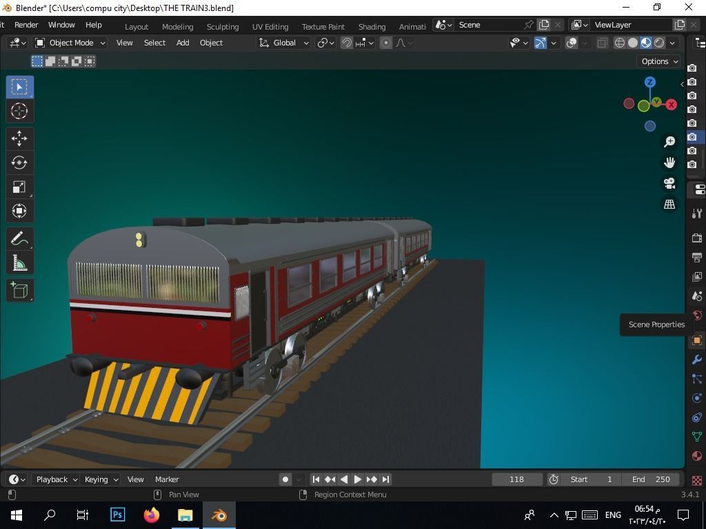 the authentic egyptian train in the alexandrian style free 3D model ...