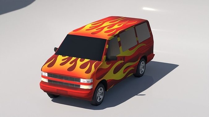 3D model Chevrolet Astro VR / AR / low-poly | CGTrader