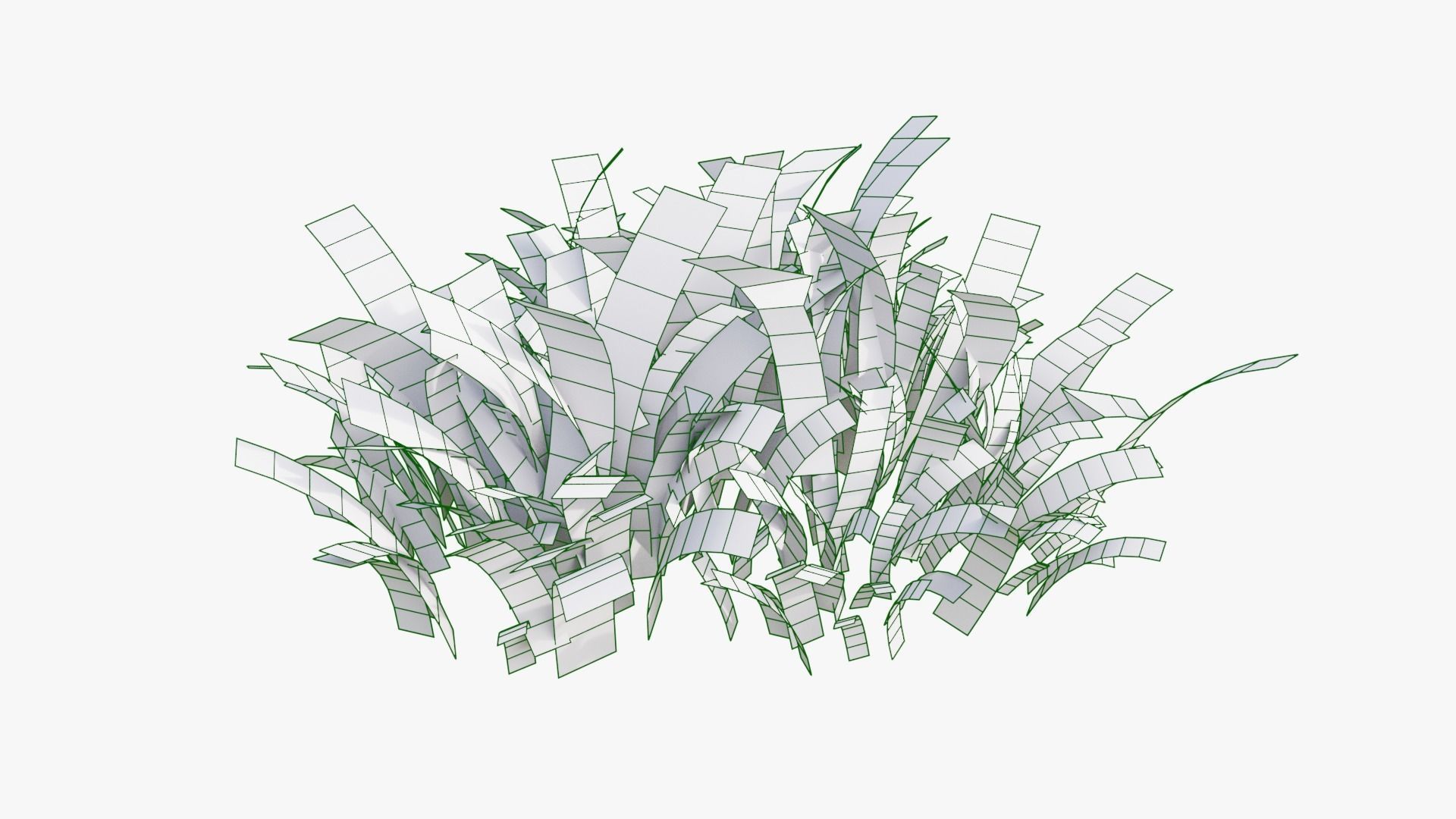 Pink Wild Flower Field 3D model | CGTrader