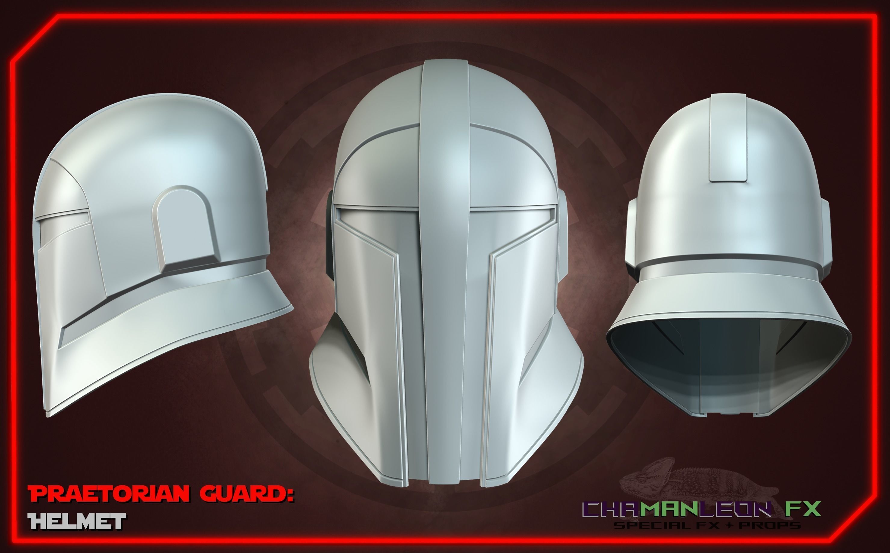 Praetorian Guard Helmet Mandalorian S3 3D Print Cosplay Armor 3D model ...