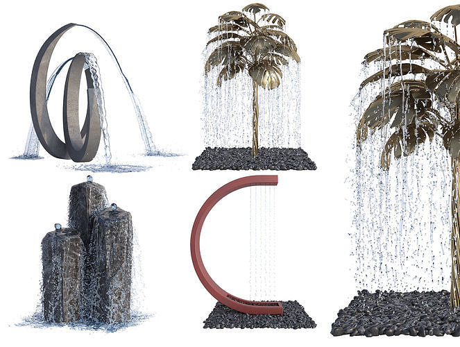 Water Collection 7 3D model | CGTrader