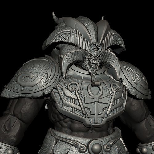 THE EXODIA GOD 3D model | CGTrader