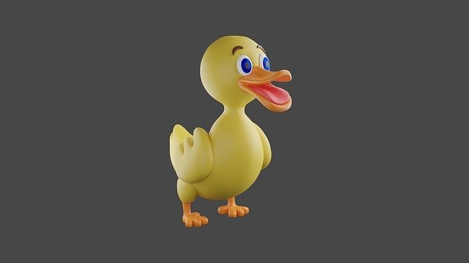 Rubber duck 3D model 3D printable | CGTrader