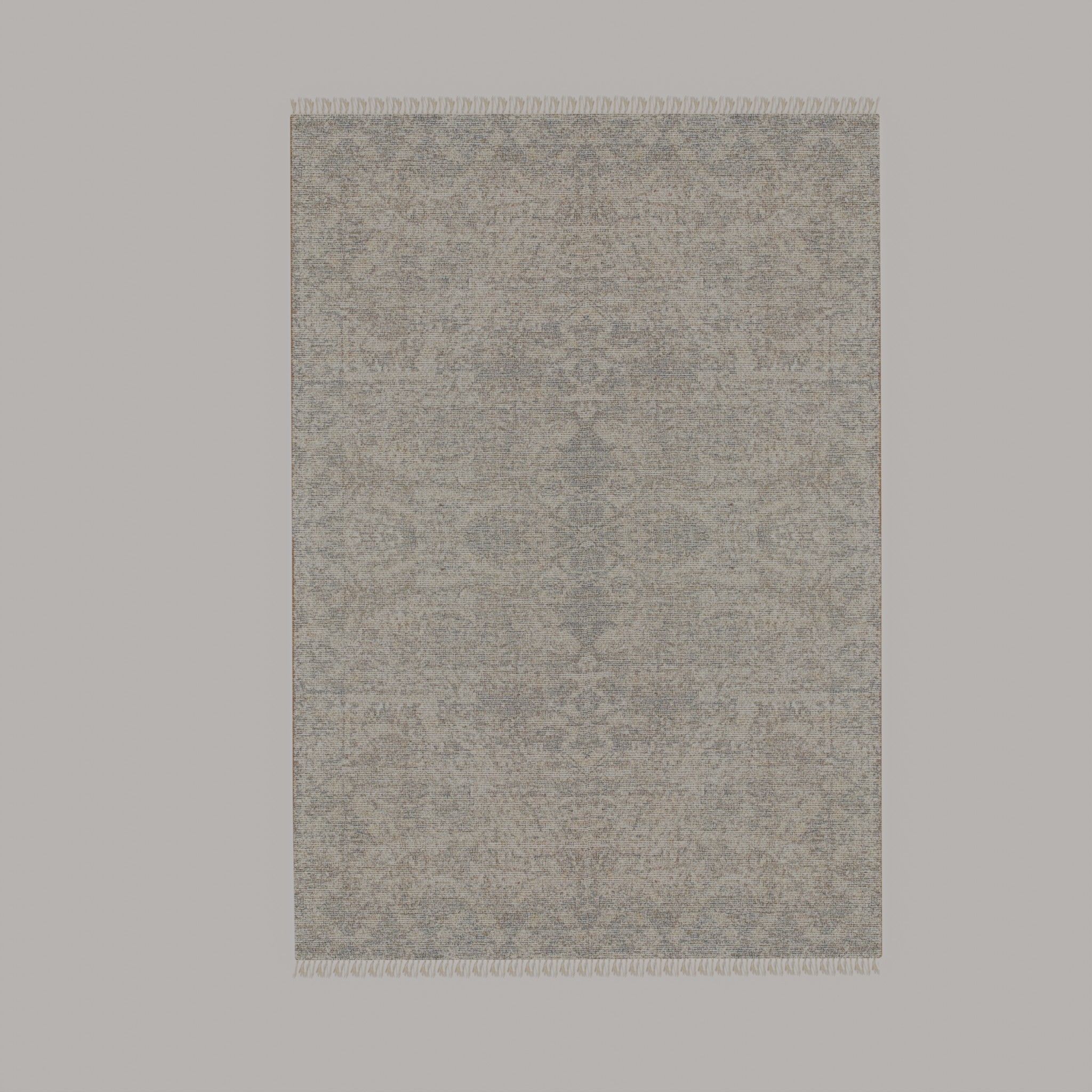 3D model Jute-blend Rye Beige Grey VR / AR / low-poly | CGTrader