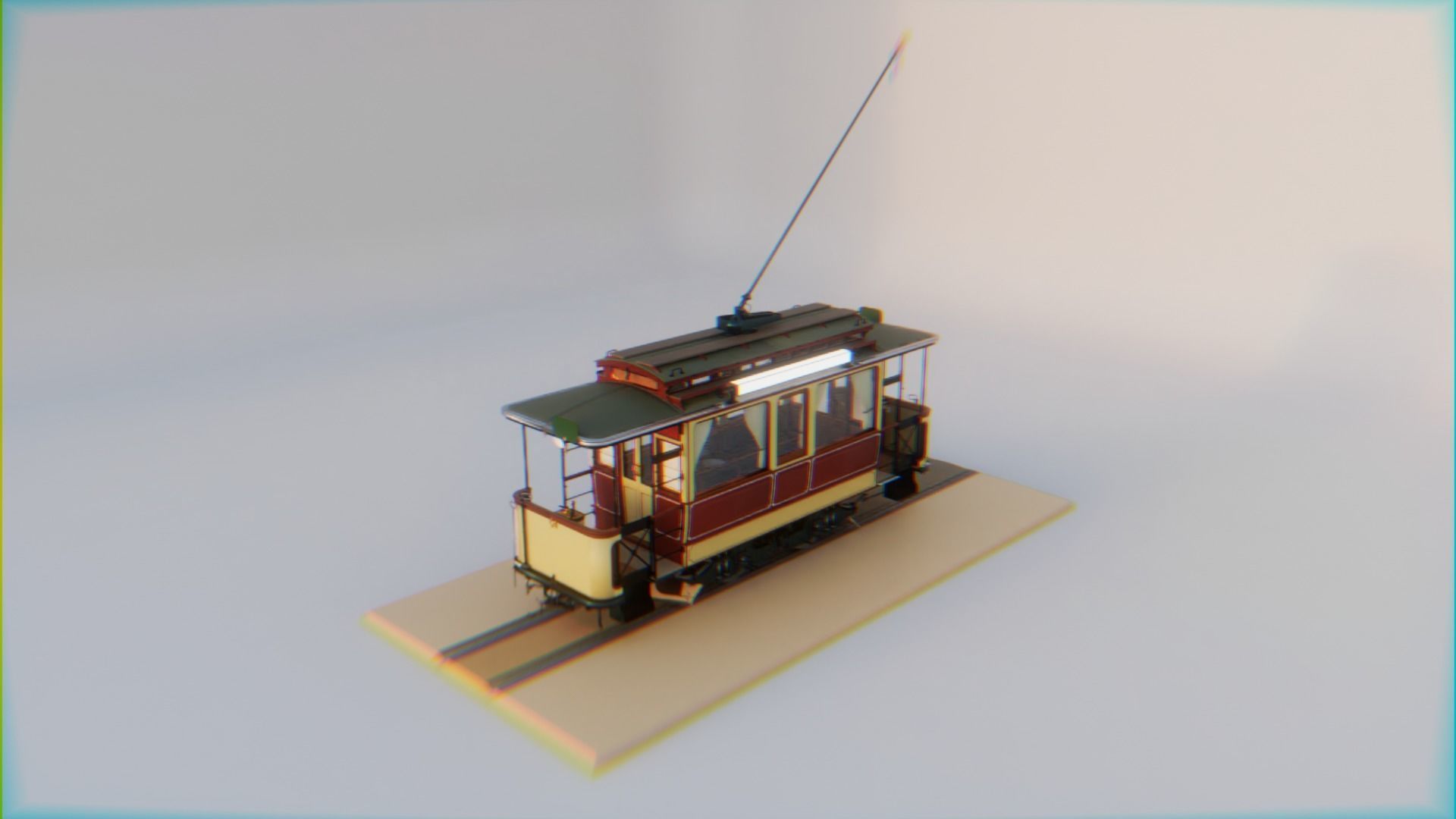 Tramcar 3D model | CGTrader
