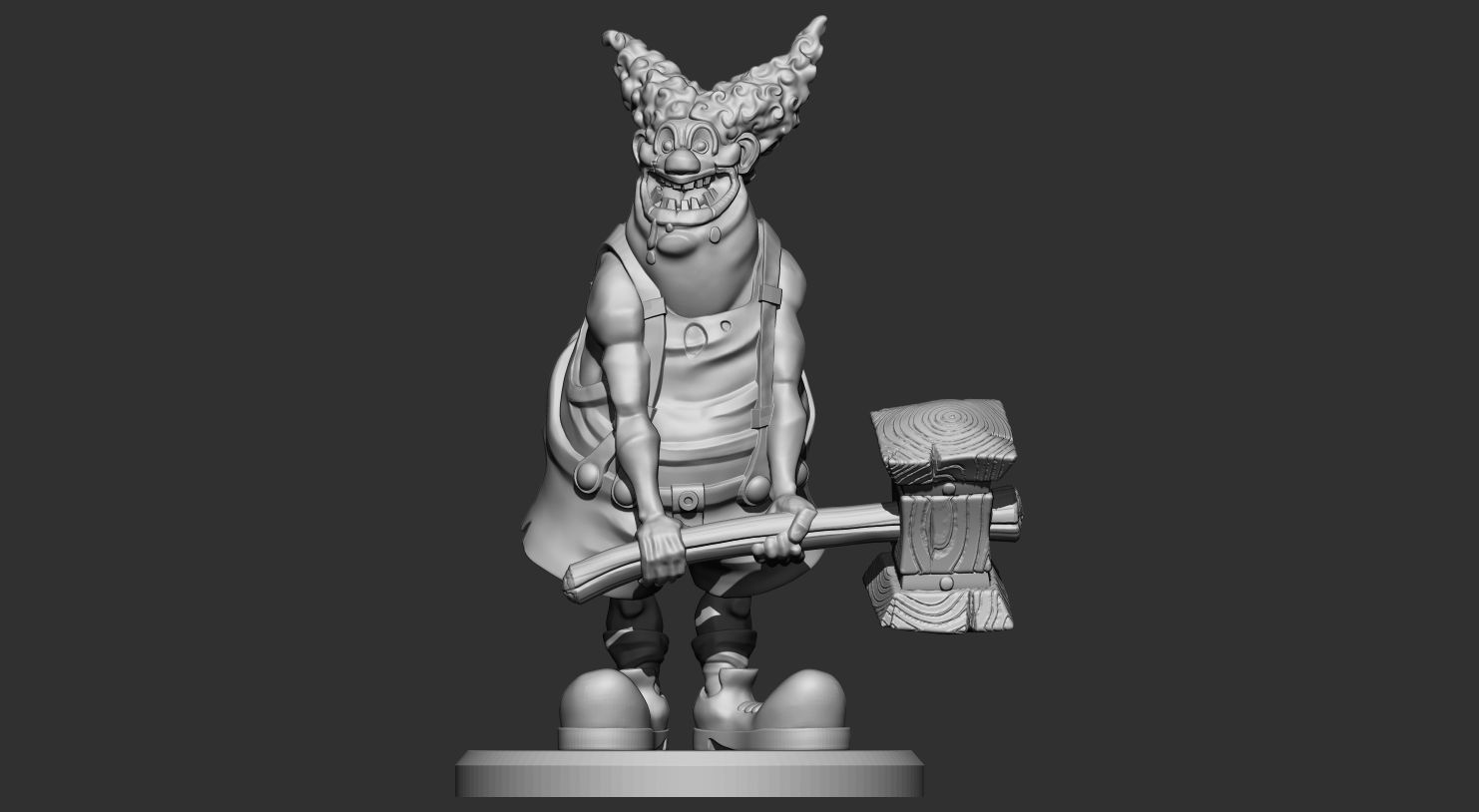 CLOWN DAD 3D model 3D printable | CGTrader