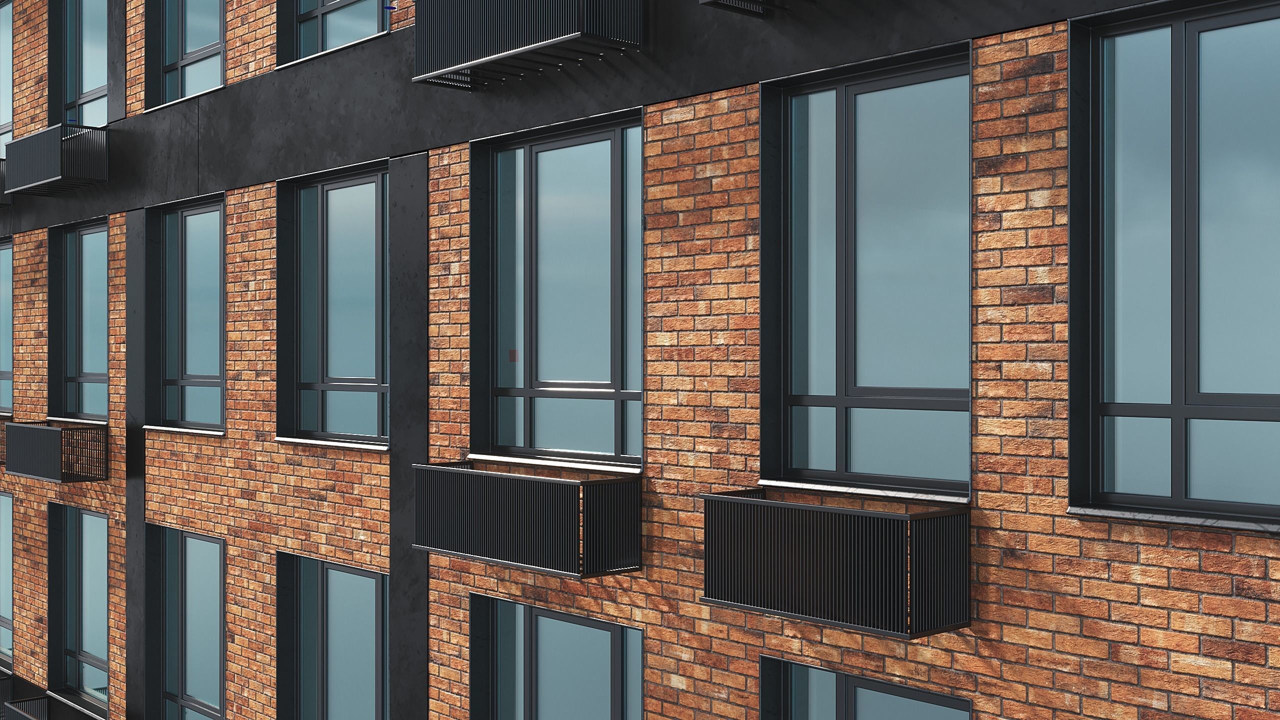 Collection Residential Building 005 3D model | CGTrader