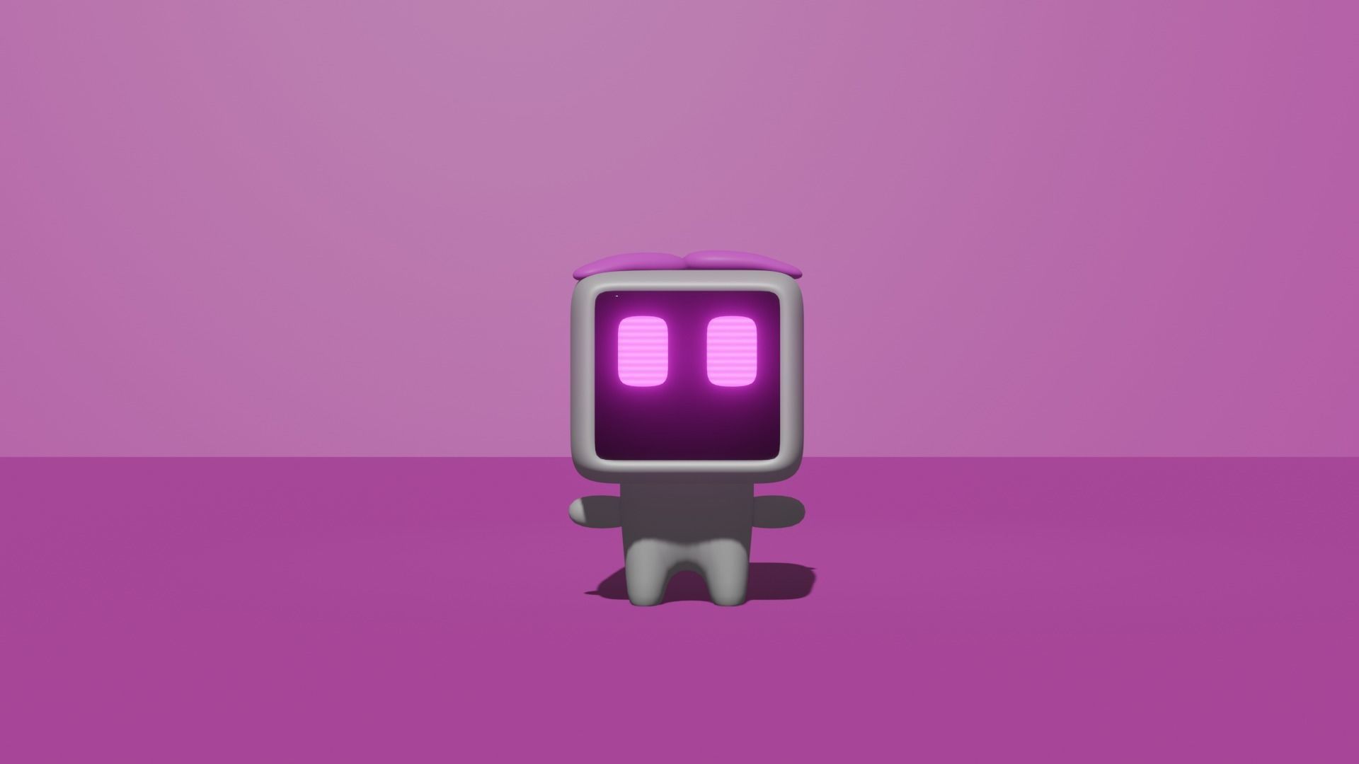 Loco - Cute Robot low poly free VR / AR / low-poly 3D model rigged ...