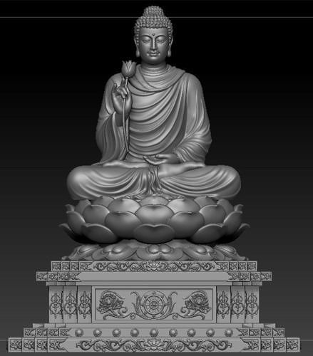 Buddha 3d model 3D model 3D printable | CGTrader