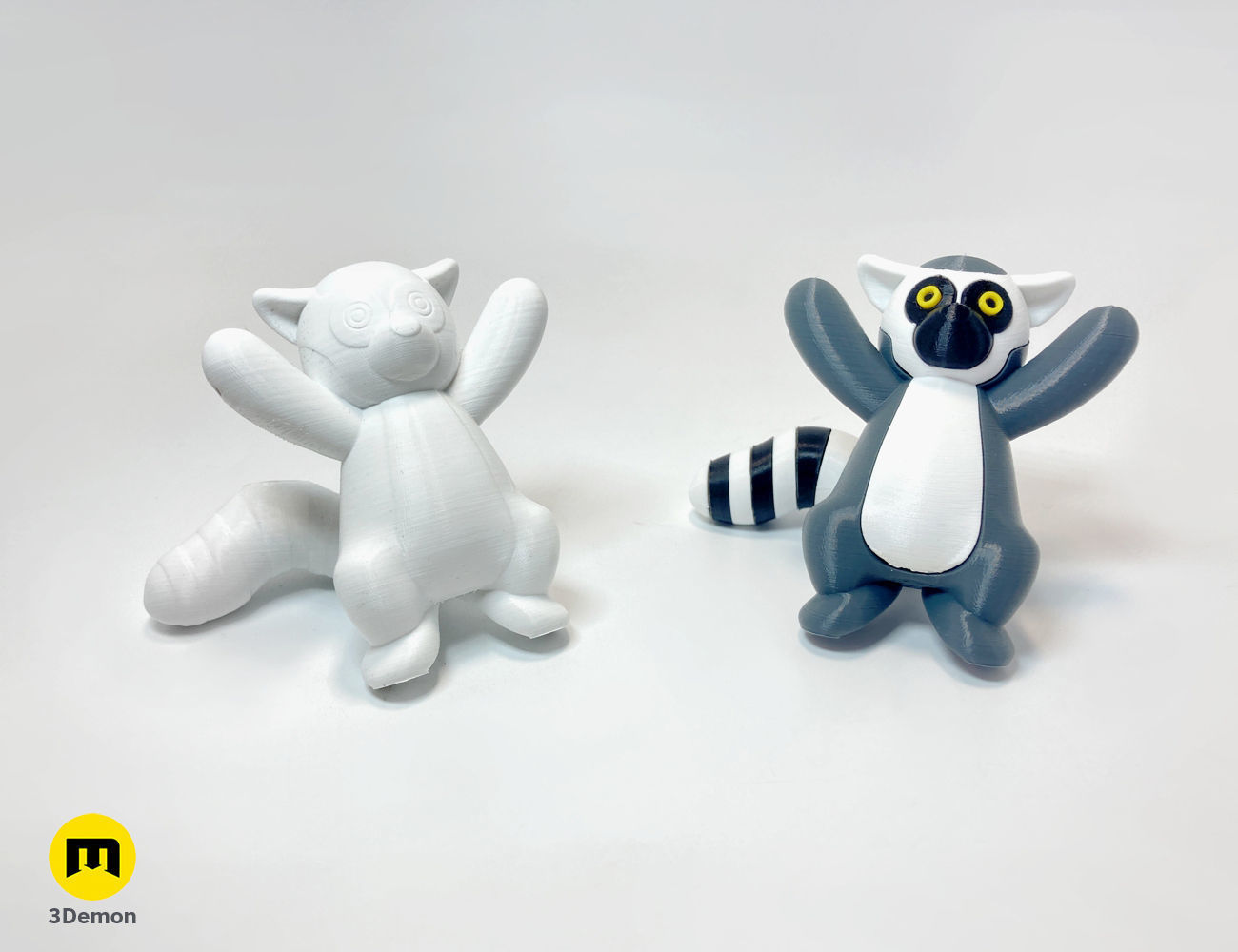 Climbing Lemur Toy 3D model 3D printable | CGTrader