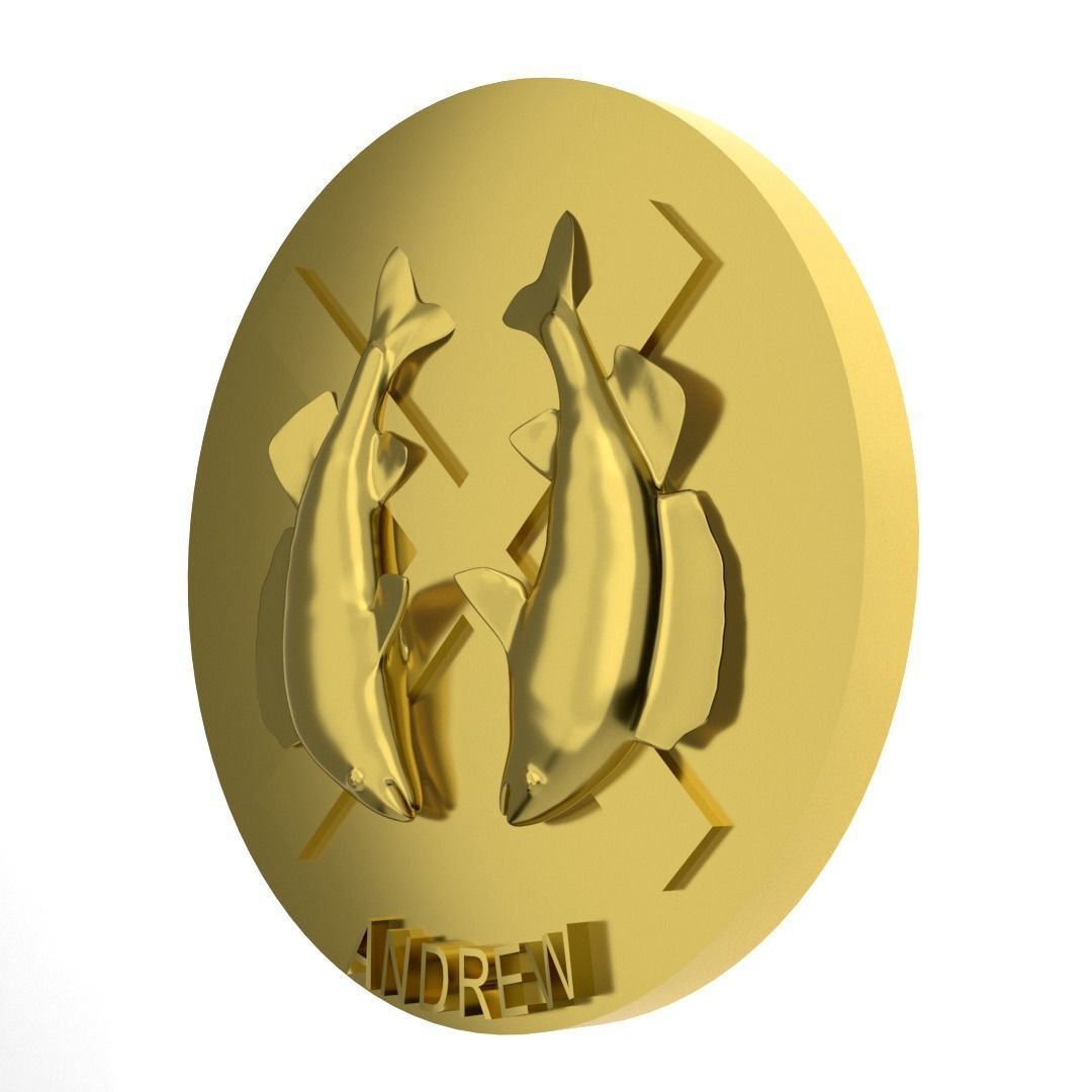 Symbols of the Apostles - ANDREW 3D model | CGTrader