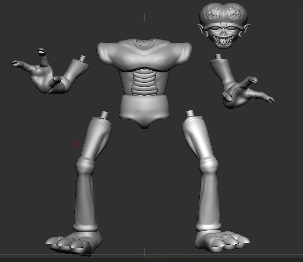 yokai ningen bem human style 3D model 3D printable | CGTrader