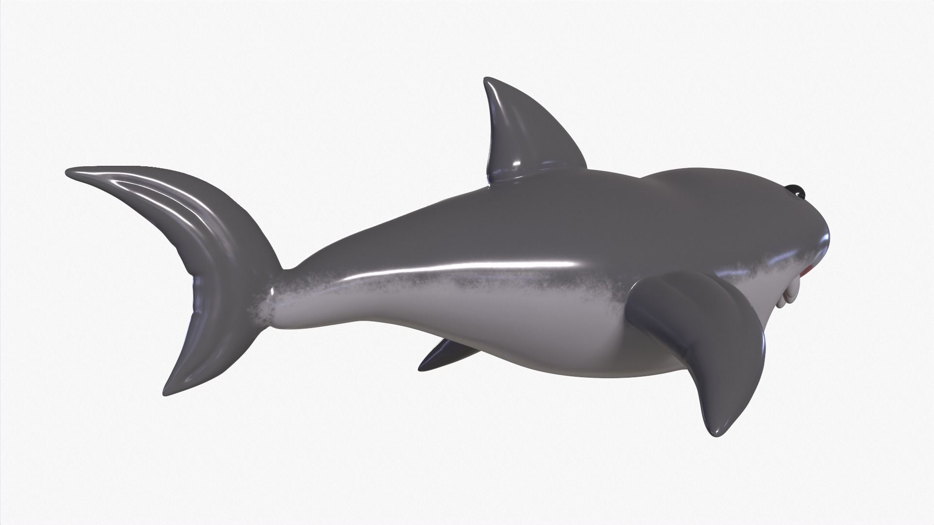 3D model Inflatable Shark VR / AR / low-poly | CGTrader