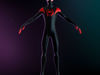 Miles Morales - Spider-Man Across the Spider-Verse Maya rig 3D model ...