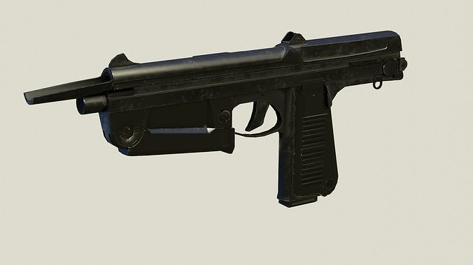 3D model PM63 submachine gun VR / AR / low-poly | CGTrader