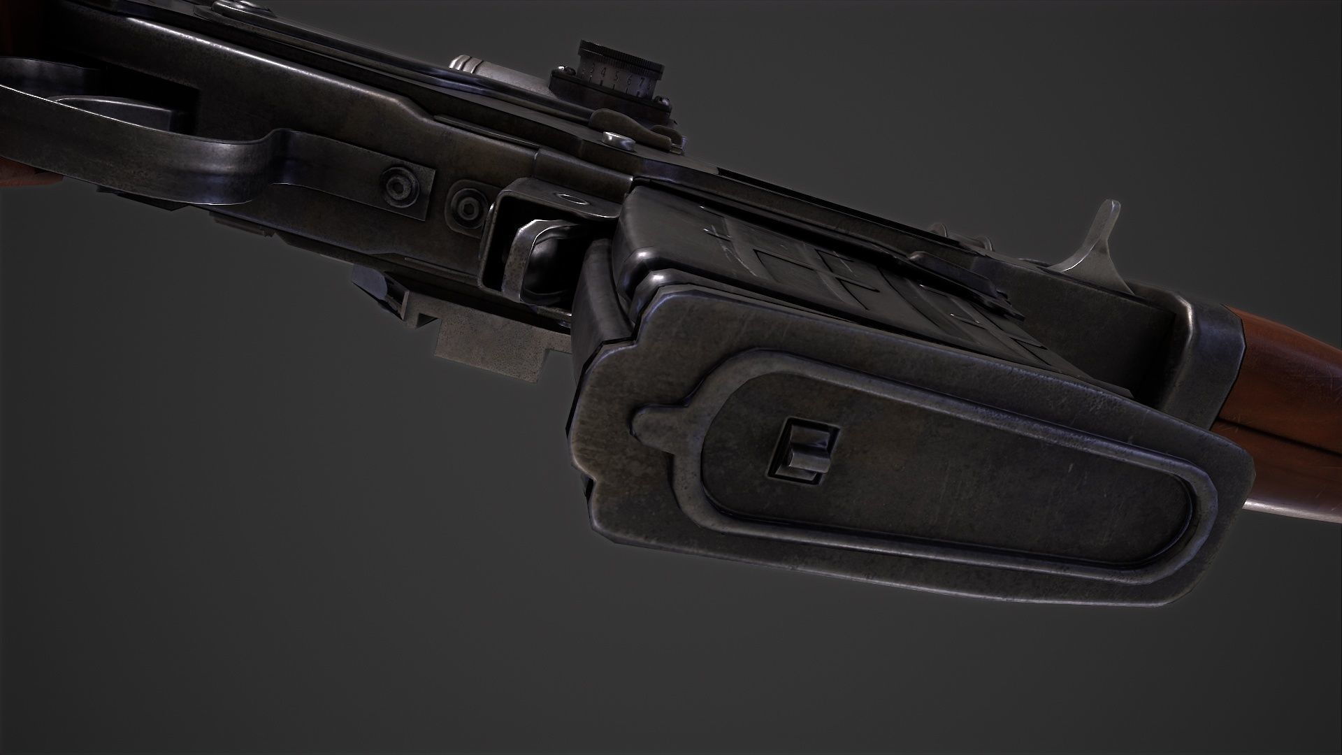 3D model SVD Dangerous Sniper Rifle VR / AR / low-poly | CGTrader
