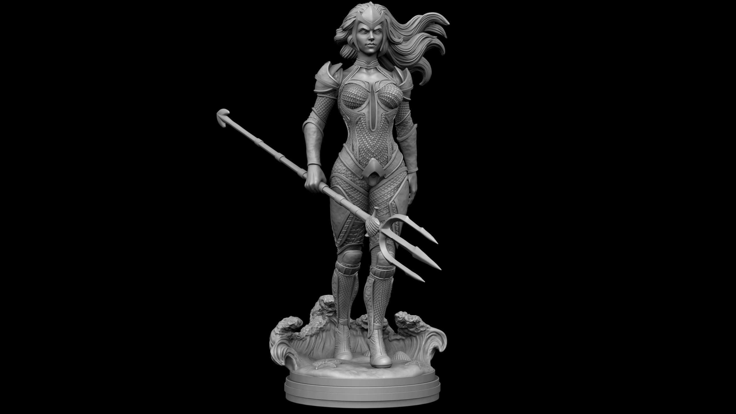 Mera Fan Art 3D model 3D printable | CGTrader