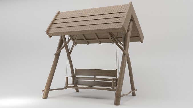 Garden Swing 3D model | CGTrader