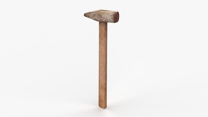 3D model Iron Hammer Tool Scan VR / AR / low-poly | CGTrader