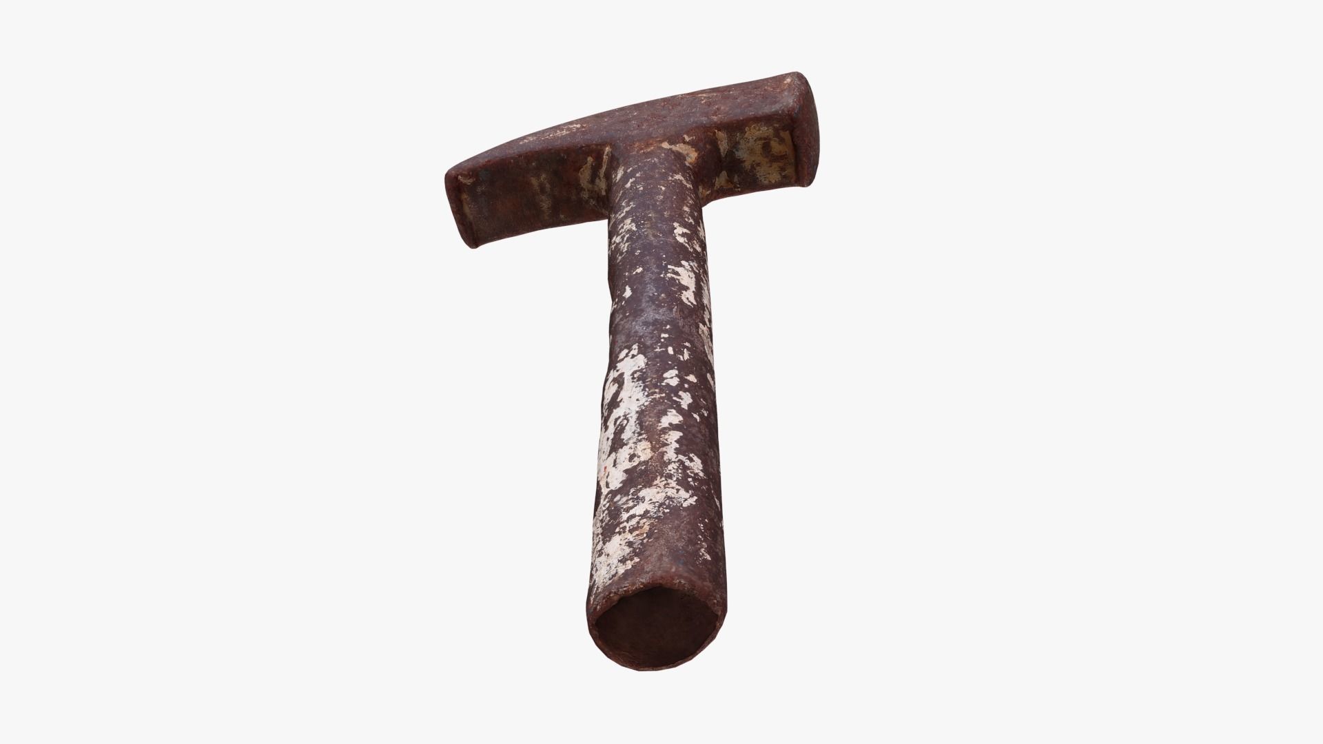 3D model Iron Rust Hammer Tool Scan VR / AR / low-poly | CGTrader
