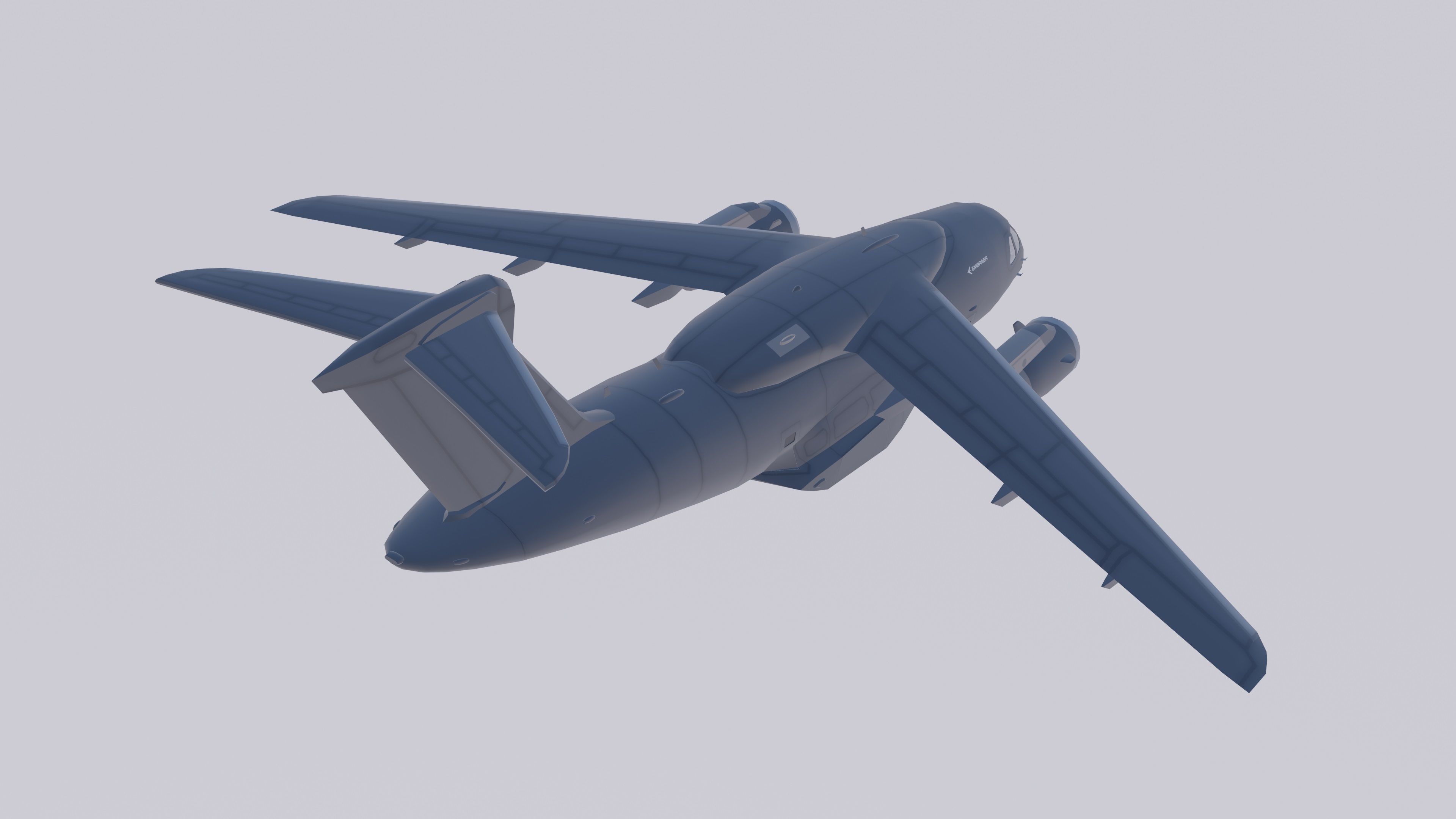 3D model Embraer C-390 Millennium VR / AR / low-poly | CGTrader