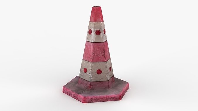 3D model Traffic Cone Scan VR / AR / low-poly | CGTrader