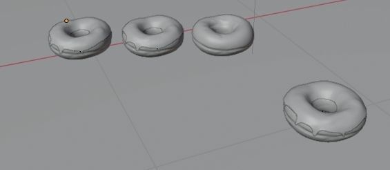 delicious donuts 3D model | CGTrader