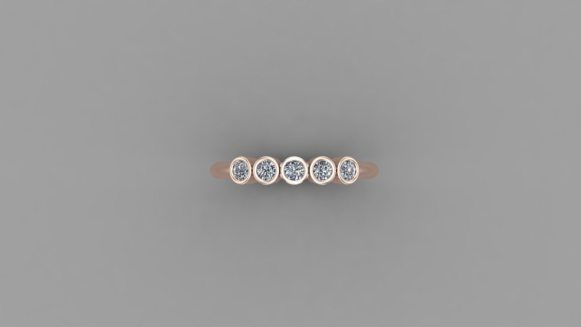 Diamond Ring Cad SR1 3D model 3D printable | CGTrader