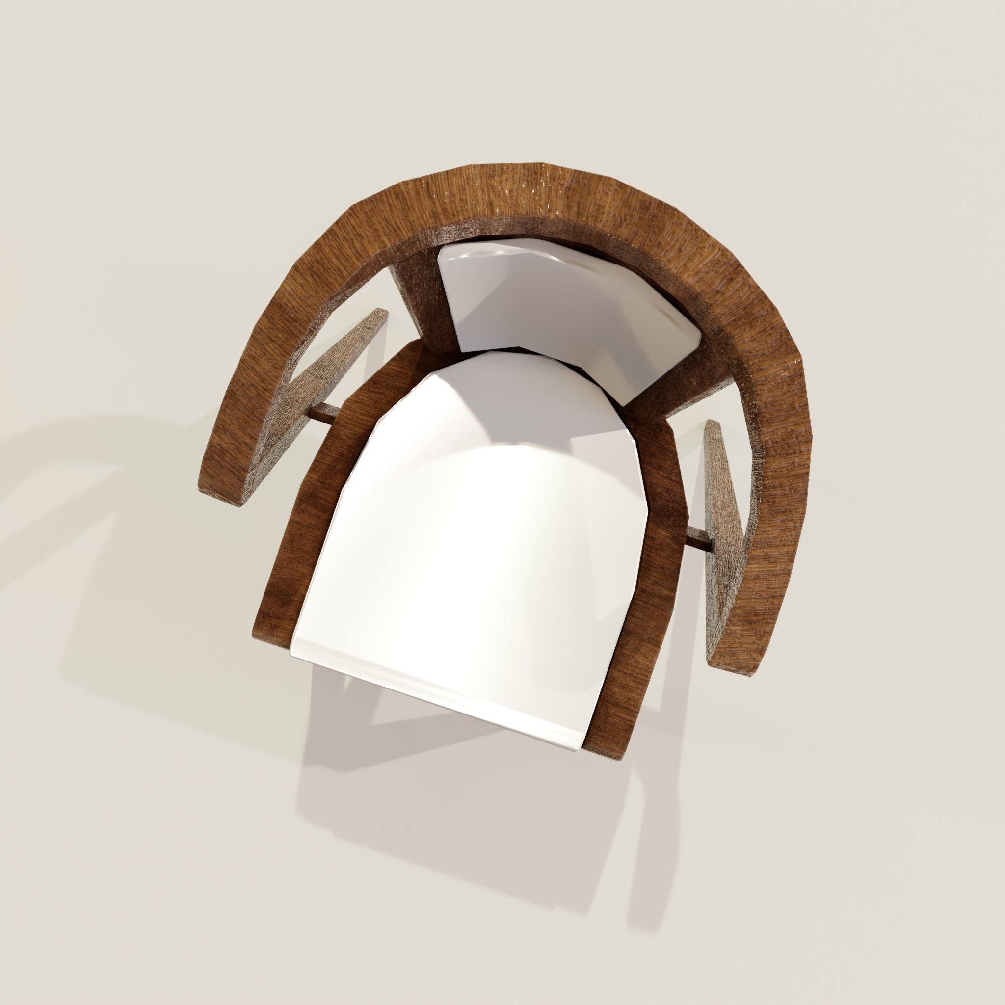 Wooden Chair free VR / AR / low-poly 3D model | CGTrader