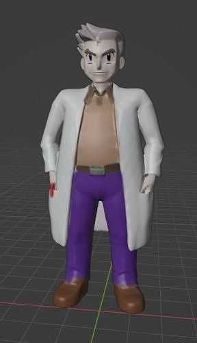 Professor Samuel Oak 3D model 3D printable | CGTrader