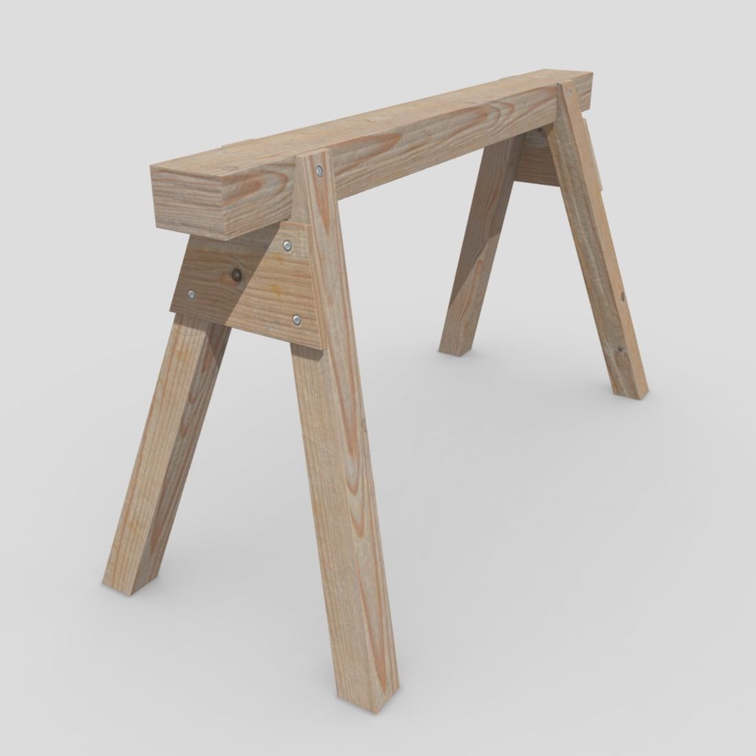 3D model Trestle Support VR / AR / low-poly | CGTrader