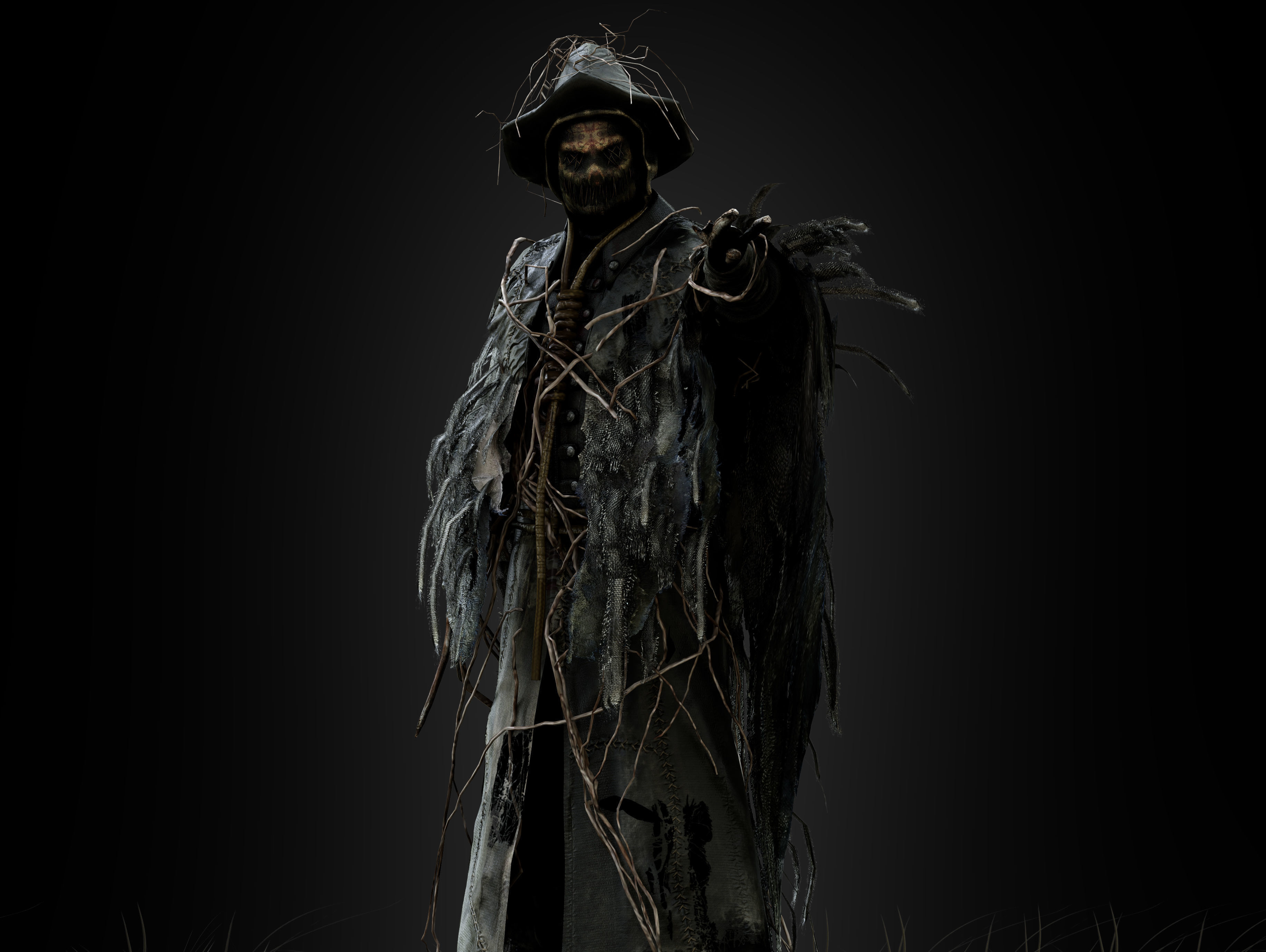 3D model Scarecrow VR / AR / low-poly rigged | CGTrader