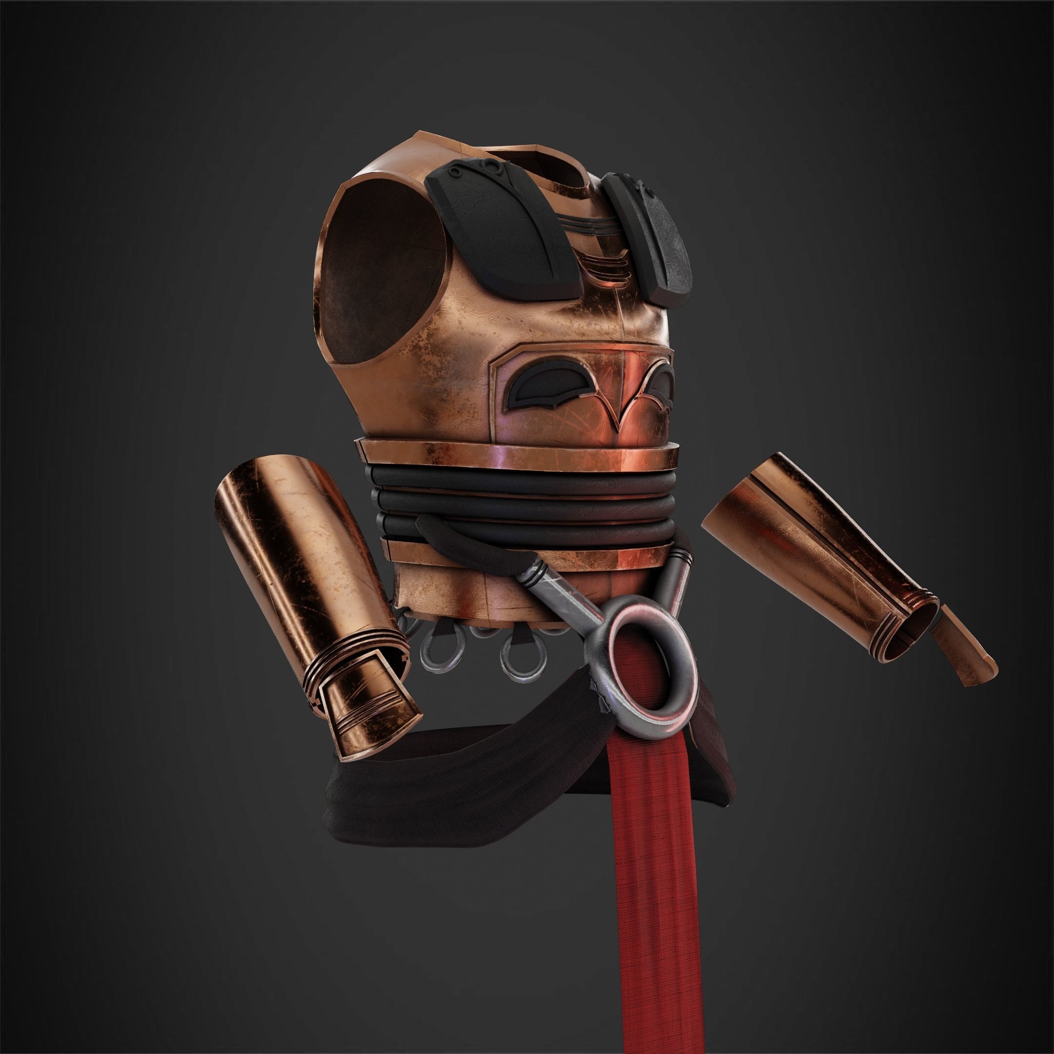 Star Wars Darth Revan Armor for Cosplay 3D model 3D printable | CGTrader