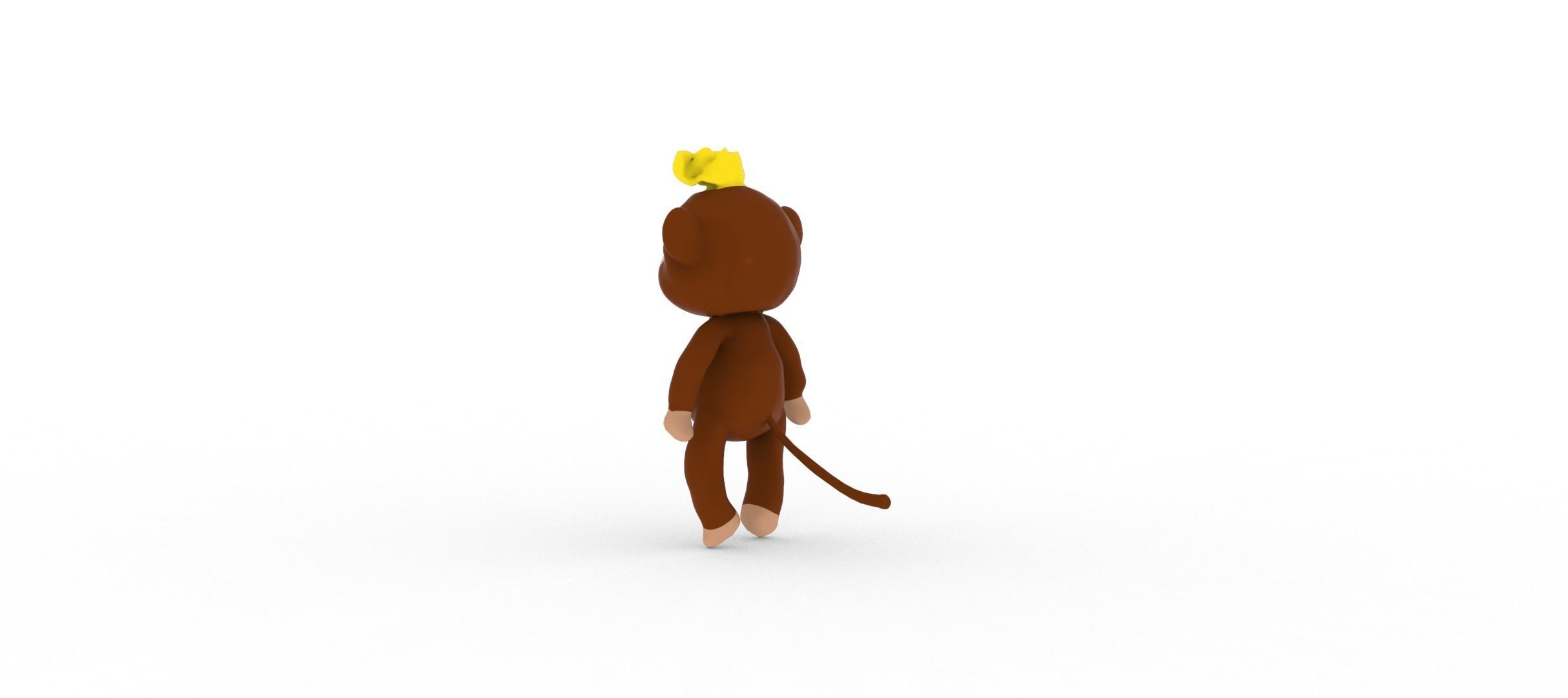 Monkey smart 3D model | CGTrader