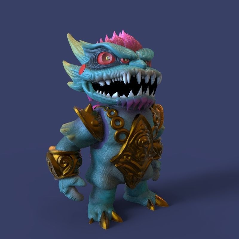 IARTOI King Monstoy 3D model 3D printable | CGTrader