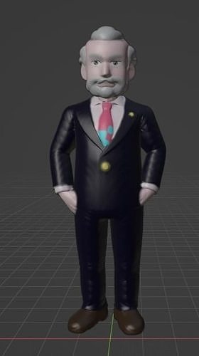president silph co 3D model 3D printable | CGTrader