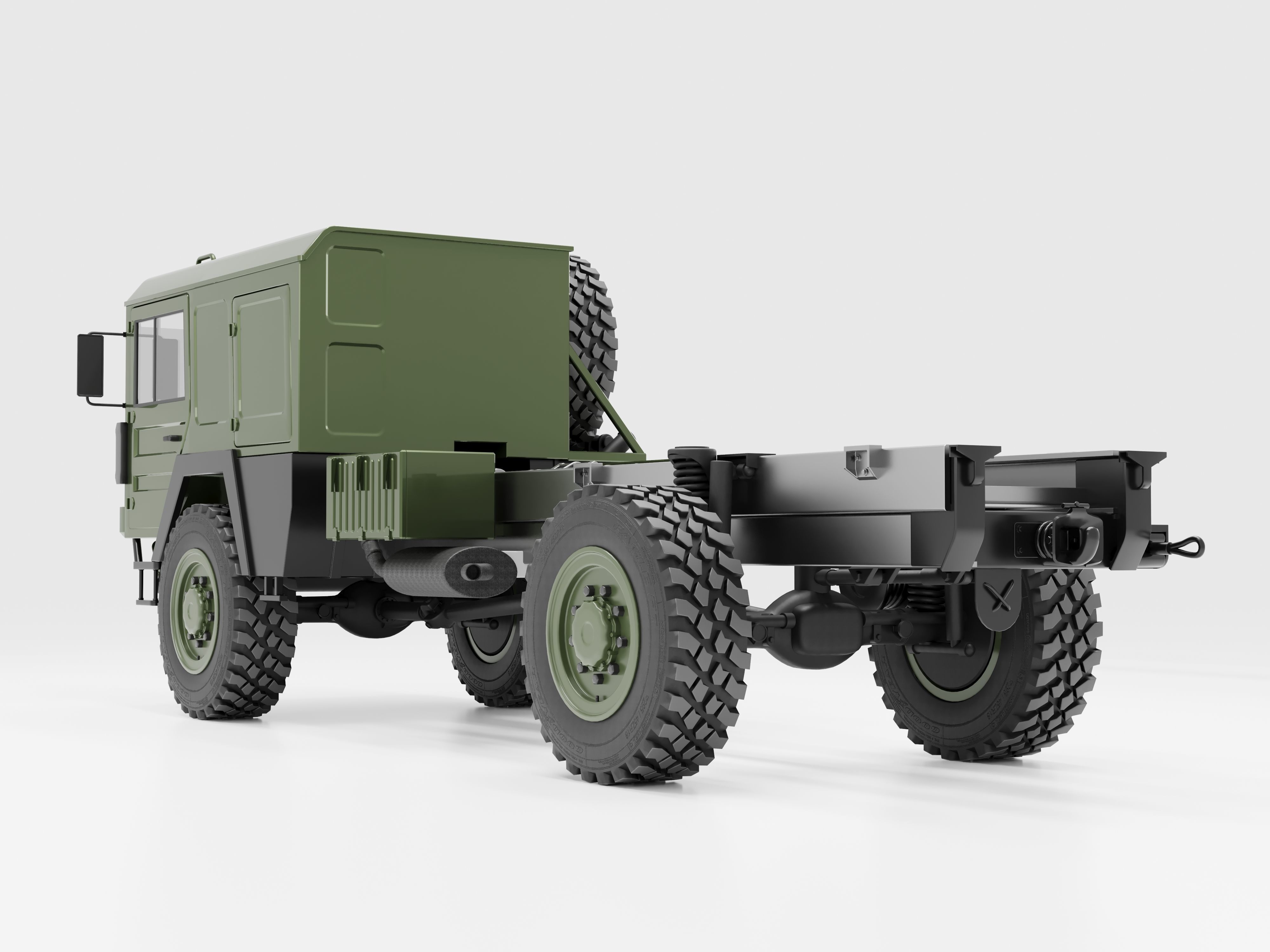 Man Kat1 3D Model - 4x4 Truck 3D model | CGTrader