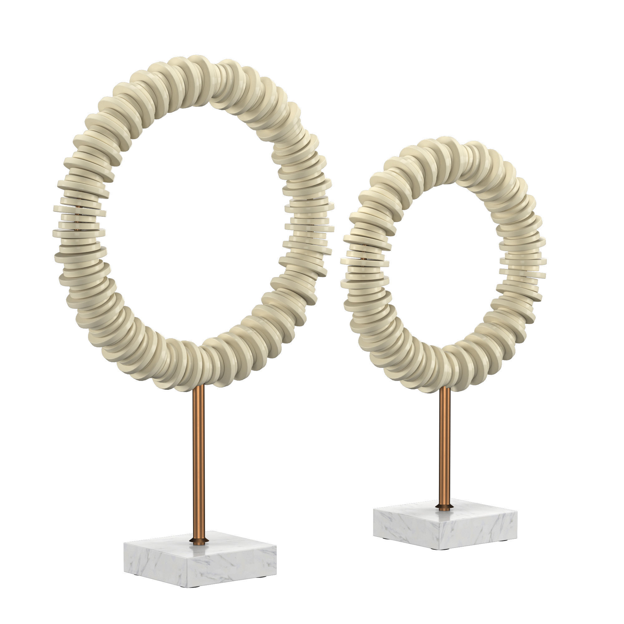 Arena Ring Sculptures 3D model | CGTrader