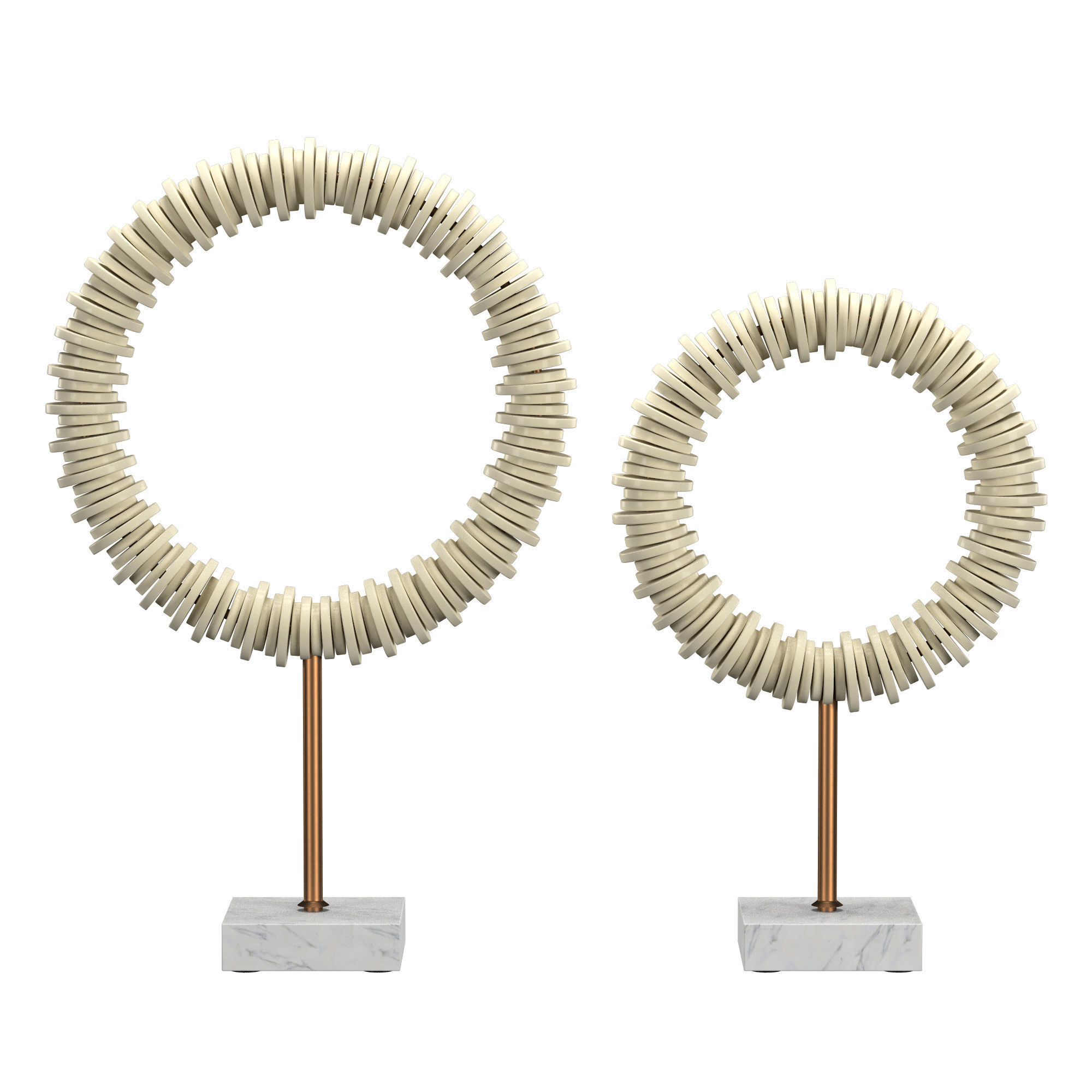 Arena Ring Sculptures 3D model | CGTrader