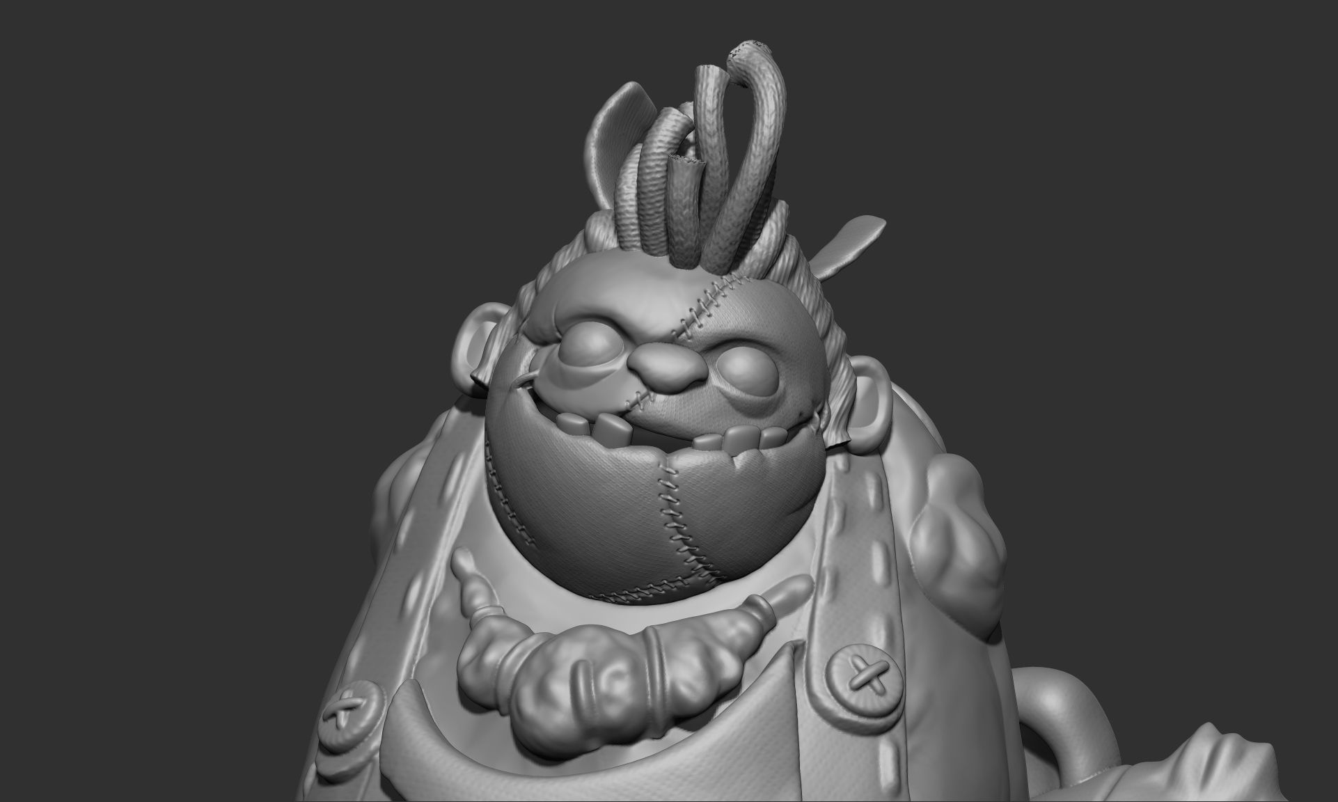 Pudge Persona toy butcher 3D model 3D printable | CGTrader