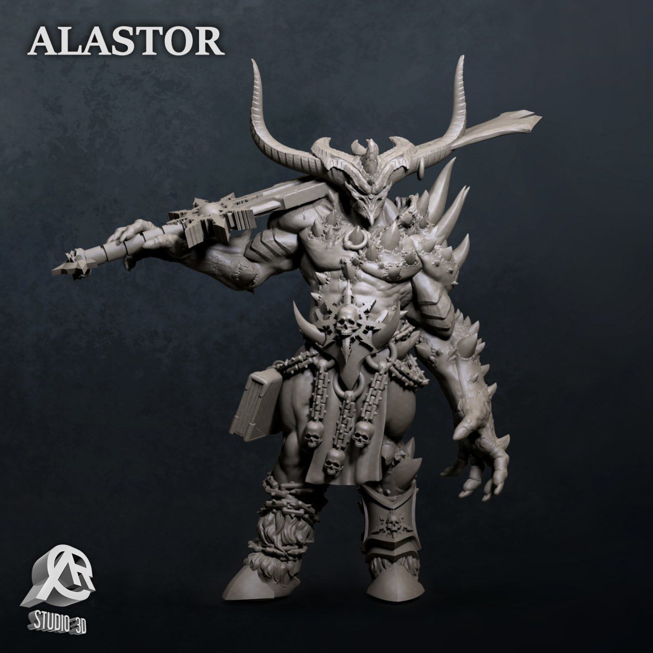 Alastor by AiR STL Print3D 3D model 3D printable | CGTrader