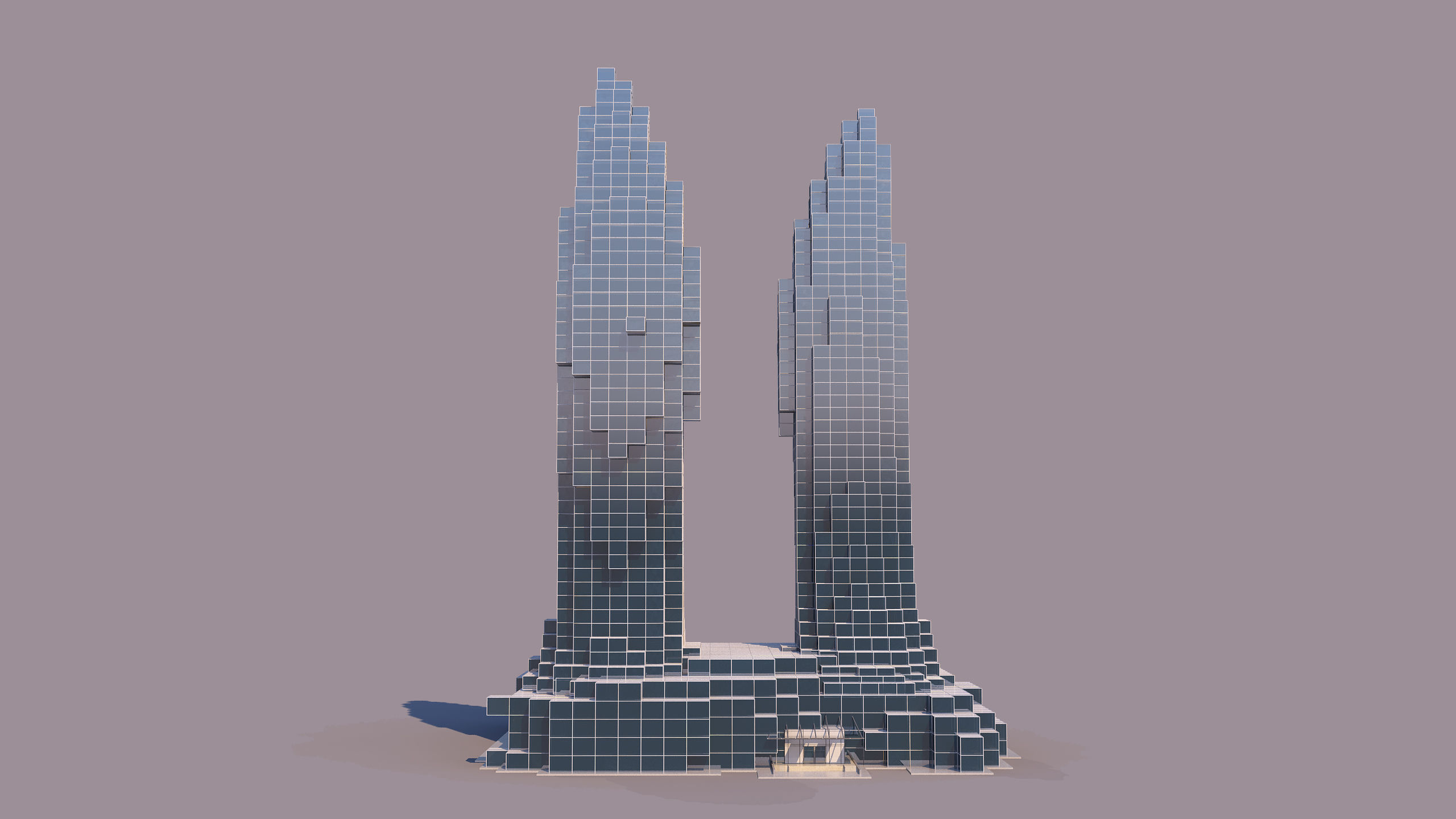 0184 - Skyscraper Architecture 3D Project - 2D Drawings 3D model | CGTrader