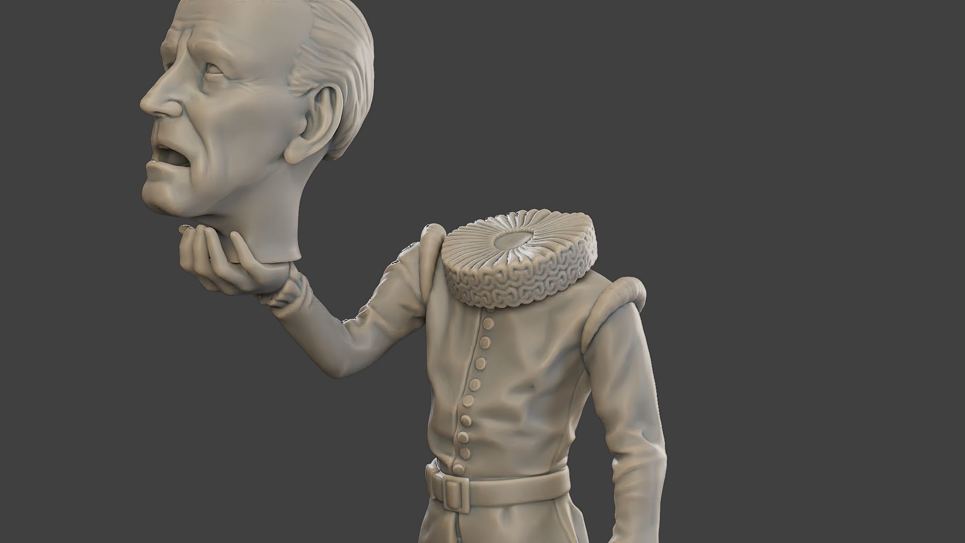 Joe Biden Ghost Meme 3D model 3D printable | CGTrader