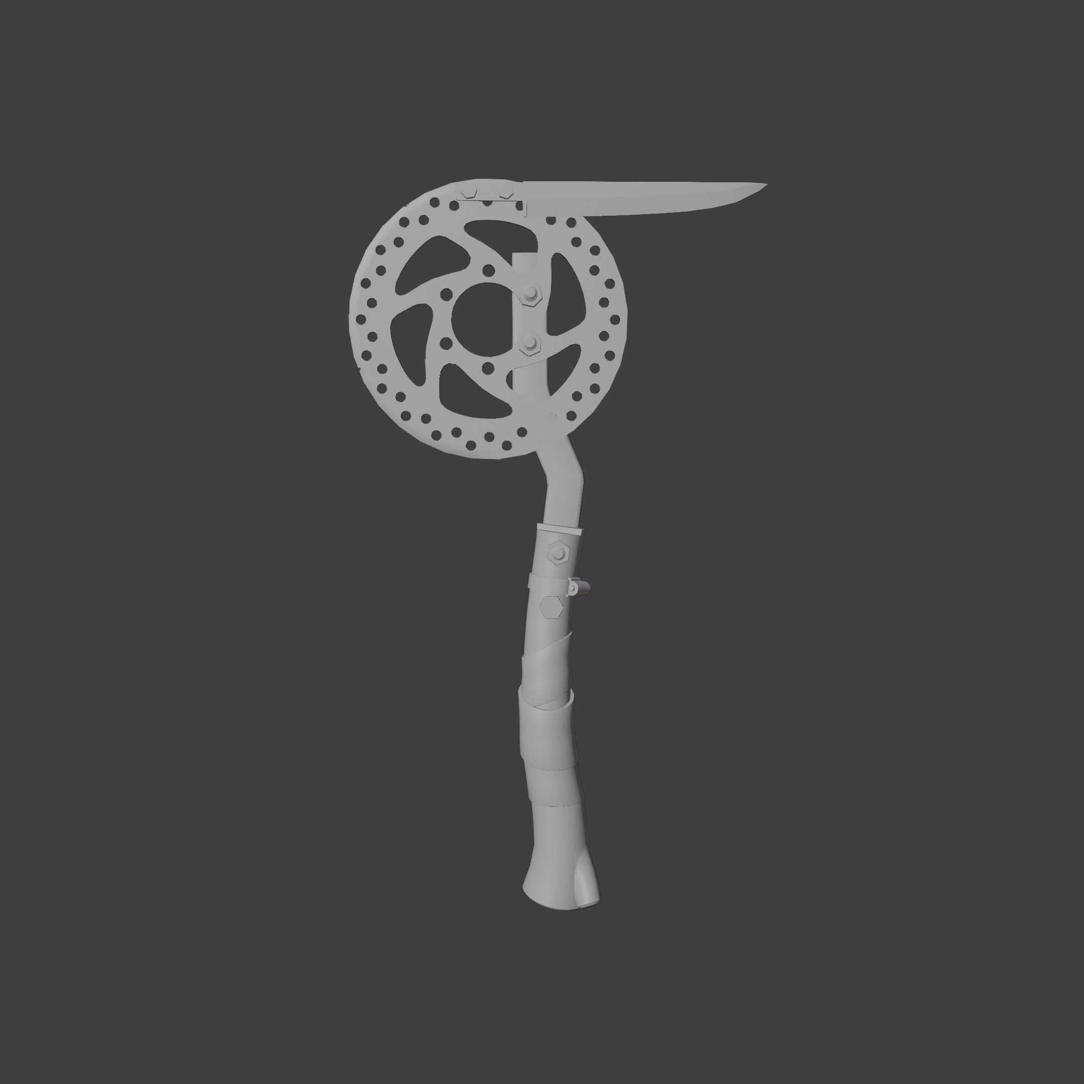 Brake disc battle axe free VR / AR / low-poly 3D model | CGTrader