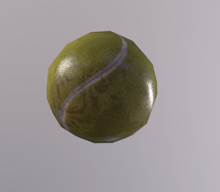 3D model Tennis Ball VR / AR / low-poly | CGTrader